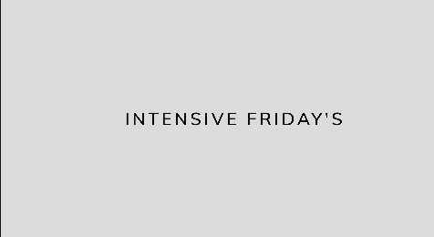 INTENSIVE FRIDAY'S - 13th OCT – Miguel Hand Balance